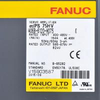 China Fanuc A06B-6120-H075 Yellow Servo Drive Amplifier 5 kg AC/DC Power Supply for sale