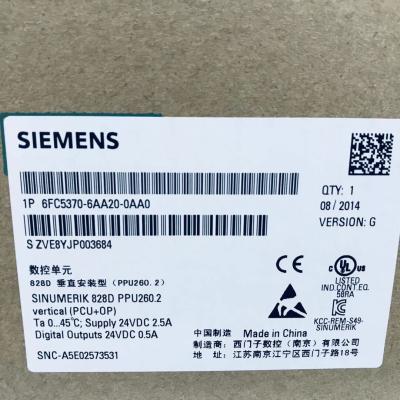 China Siemens Modular PLC 6FC5370-6AA20-0AA0 Black 12 Month Warranty Industrial Automation for sale