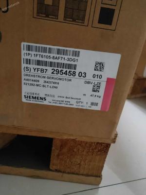 China Siemens 1FT6105-8AF71-3DG1 Modular PLC 12 Month Warranty Industrial Automation Controller for sale