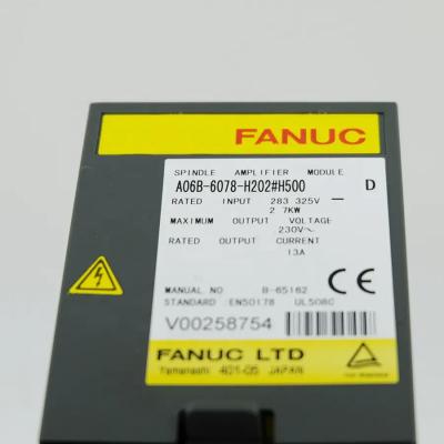 China Fanuc Servo Drive A06b-6078-H202#H500 5kg AC/DC Power 12 Month Warranty for sale