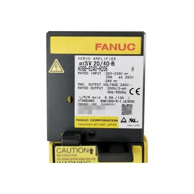 China Fanuc A06B-6240-H206 Servo Motor Controller AC/DC Power Supply 5 kg Yellow for sale