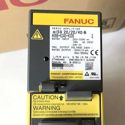 China Fanuc Servo Motor Controller A06B-6240-H306 5kg New Yellow for Industrial Automation for sale