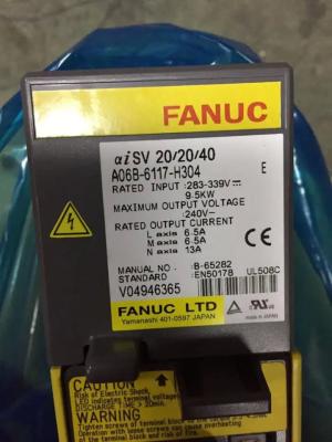 China Fanuc A06B-6117-H304 AC/DC Servo Drive 5 kg 12 Months Warranty New for sale