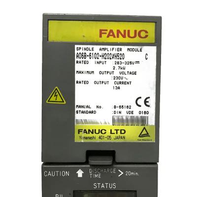 China Fanuc A06B-6102-H202#H520 AC/DC Servo Drive Amplifier 5kg 200W New for sale
