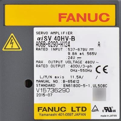 China Fanuc A06B-6290-H124 Servo Motion Amplifier Power Supply 5kg AC/DC for sale