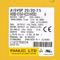 China A06B-6164-H202#H580 12 Months Fanuc Servo Drive System for sale