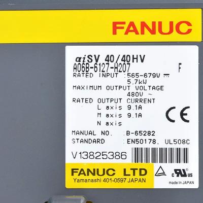 China Fanuc Servo Drive Amplifier A06B-6127-H207 5 kg AC/DC 12 Month Warranty for sale