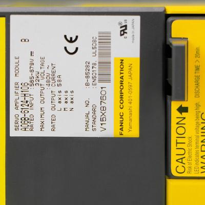China Fanuc Servo Drive A06B-6124-H106 8 kg AC/DC for Industrial Automation for sale