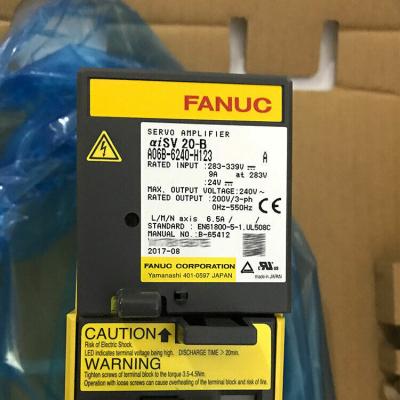 China Fanuc Servo Drive A06B-6240-H123 AC/DC 8 kg 12 Months Warranty Industrial for sale