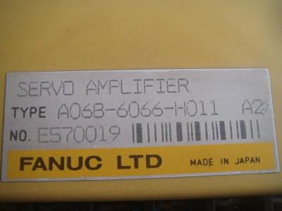 China Fanuc A06B-6066-H011 Servo Drive AC/DC 8kg New 12 Months Warranty for sale