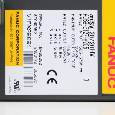 China Fanuc Servo Drive A06B-6127-H205 AC/DC Power Supply 8 kg 12 Months Warranty for sale