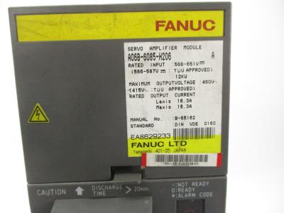 China Fanuc Servo Drive A06B-6085-H206 8 kg AC/DC New 12 Month Warranty for sale
