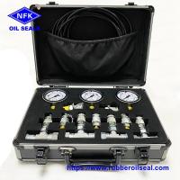 China Excavator Digital Hydraulic Pressure Test Gauge Kit 0-600MPa with Stainless Steel Case for Heavy Equipment Maintenance for sale