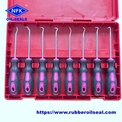 China NFK 8-Piece Cast Steel Oil Seal Tool Kit for Hydraulic Cylinder Maintenance and Installation for sale