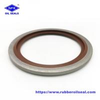 China Nitrile Rubber Oil Seal 1/2'' Bsp 316 Stainless Steel Dowty Seal for sale
