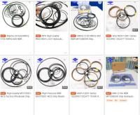 China HMB270 High Pressure Skeleton Oil Seal Kit for JC400-500-16 Motors - 300 MPa Pressure Rating, 1.5 m/s Speed for sale