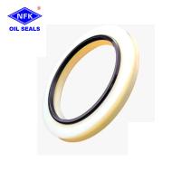 China HBY Hydraulic Buffer Seal Polyurethane Blue 70MPa for Komatsu Hitachi Cylinders -35℃ to +100℃ Temperature Range for sale