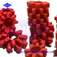 China NFK Brand Excavator Rubber Star Coupling Air CC MT GR GS L Series Compressor Rubber Tyre Flexible Coupling for sale