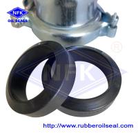 China Pressure Resistant Pipe Rubber Seal Coupling NBR FKM Material with 4000 Nm Torque and 4000 Min-1 Speed for Construction Machinery for sale