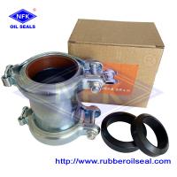 China Pressure Resistant Pipe Rubber Seal Coupling NBR FKM Material with 4000 Nm Torque and 4000 Min-1 Speed for Construction Machinery for sale