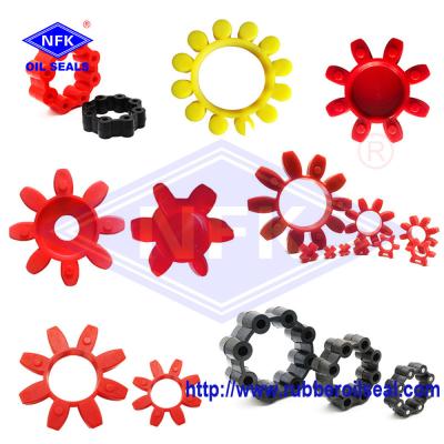 China NFK OEM CC MT GR GS L Series Rubber Tire Coupling Bush - 90+2A TPU Material for Air Compressor Shaft Applications for sale