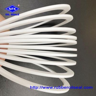 China BRT3 PTFE Backup Ring for Hydraulic Cylinders - 4mm, 3mm, 2mm, 1.5mm, 1.25mm, 1.9mm Sizes - White BRT2 Backup O-Ring for sale