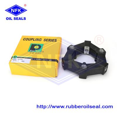 China Taiwan Black Flexible Shaft Pro-One 30A Rubber Coupling Spider for Excavators - 1400Nm Torque, 4000RPM Speed for sale
