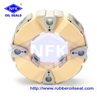 China Taiwan Beige Flexible Shaft Pro-One 50H Excavator Rubber Coupling Assy - 2000Nm Torque, 4000RPM Speed for sale