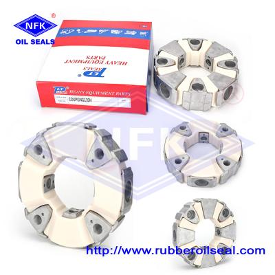 China PET 110H PU Rubber Shaft Coupling for Hitachi Excavator ZX330 ZX360 - 2500Nm Torque, 4000RPM Speed for sale