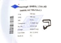 China CFW BABSL High Temperature High Pressure Oil Seal 146597 150×180×8.5mm for Machinery Pumps and Excavators for sale