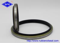 China DKB Iron Shell Dust Wiper Seal Oil Resistant Heavy Duty Oil Seal for Hydraulic Pneumatic Cylinder for sale
