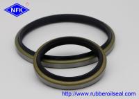 China DKB Iron Shell Dust Wiper Seal Oil Resistant Heavy Duty Oil Seal for Hydraulic Pneumatic Cylinder for sale