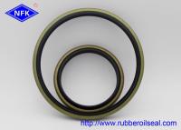 China NBR DKB Type Hydraulic Dust Oil Seal - 14-21 MPa Pressure Range, -25°C to 150°C Temperature, Multiple Size Options for sale