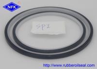 China Mechanical Seals Hydraulic Cylinder Piston Seal Group SPI NBR Fixed Combined Piston Seal for sale