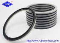 China Max Pressure 40MPa Hydraulic Ram Piston Seals NBR PU Material for sale