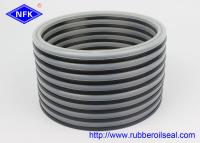 China POM OHM UKH EMK Hydraulic Cylinder Piston Seals 35 MPa Pressure 0.5 m/s Speed Guide Rings for sale
