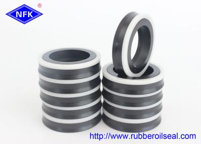China Hydraulic Cylinder Piston Oil Seal 50 MPa Pressure Rating for Komatsu Equipment in 40-100mm Sizes for sale