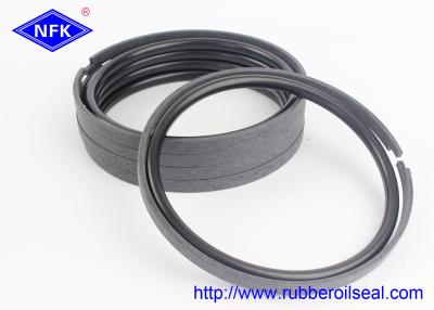 China Bronze PTFE Hydraulic Piston Rings 30-90 Shore Hardness for Excavator Cylinders | ≤40 MPa Pressure Rating for sale