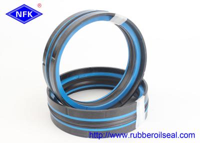 China DAS Hydraulic Piston Seal with Dustproof Lip and Polyester Elastomer Backup Ring for 40MPa Pressure Applications for sale
