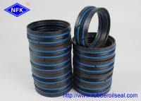 China Double Acting Hydraulic Piston Seal DAS80-60 80×60×35.1mm NBR Construction for 40MPa Pressure Applications for sale