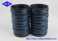 China DAS Hydraulic Piston Seals - Double Acting NBR POM TPE Material, 40 MPa Pressure Rating, -35°C to 110°C Temperature Range for sale
