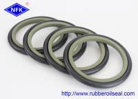 China NBR PTFE Buffer Hydraulic Rod Seals GS5059-V6 HBTS 85x100.5x6.3 for 35MPa High Pressure Applications for sale