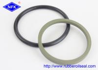 China NBR PTFE Buffer Hydraulic Rod Seals GS5059-V6 HBTS 85x100.5x6.3 for 35MPa High Pressure Applications for sale
