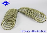 China DINGZING Rubber Dust Seal  ME-1N 100×114×8 TPU/8L95+SPCC Beige 95A Heavy-Duty Dust Seal for sale