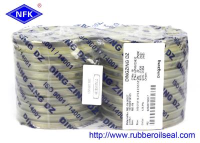 China DINGZING Rubber Dust Seal  ME-1N 100×114×8 TPU/8L95+SPCC Beige 95A Heavy-Duty Dust Seal for sale