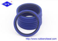 China DINGZING Buffer Seal Hydraulic D-10 45*55.7*3 TPU/8L95+PA Blue Hydraulic Shock-Absorb Precision Seal Ultra-Durable for sale