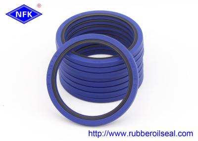 China DINGZING Buffer Seal Hydraulic D-10 45*55.7*3 TPU/8L95+PA Blue Hydraulic Shock-Absorb Precision Seal Ultra-Durable for sale