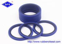 China DINGZING Buffer Seal Hydraulic D-10 45*55.7*3 TPU/8L95+PA Blue Hydraulic Shock-Absorb Precision Seal Ultra-Durable for sale