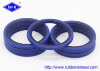 China DINGZING Buffer Seal Hydraulic D-10 45*55.7*3 TPU/8L95+PA Blue Hydraulic Shock-Absorb Precision Seal Ultra-Durable for sale