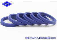 China Taiwan DINGZING DZ UN Rod Seal 42*52*10 TPU 8L953 Blue 93A Shore Hardness U‑Cup Packing Seal for Industrial Hydraulic Cylinder Parts for sale